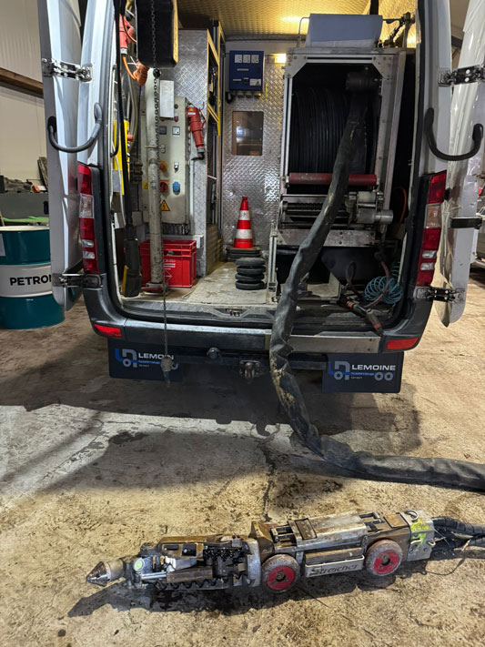 Robotfrees - Riool reparatie en renovatie dmv frezen